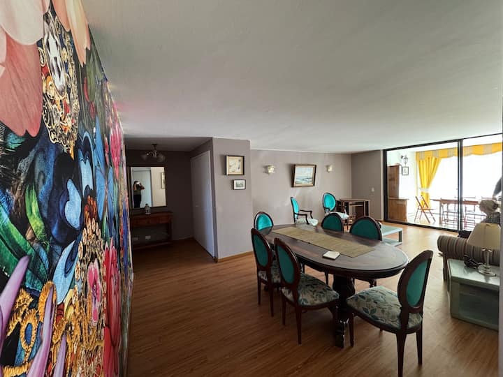 Depto. Amoblado, Piso 1, 5 Dorm. Y 3b, Pasos Playa - La Serena