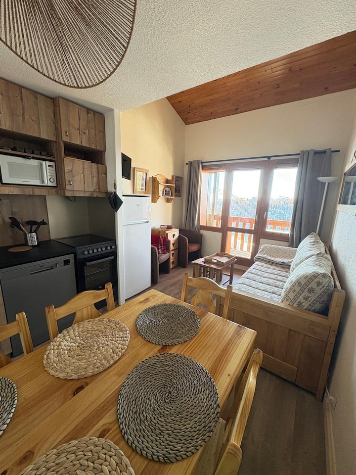 Appartement Pied Des Pistes, 4/5 Pers–belle Plagne - Arc 1800