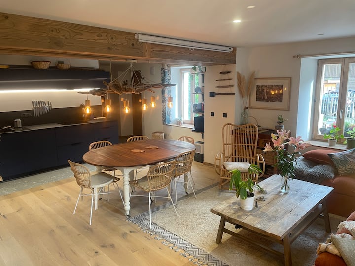 Chaleureux Appartement Dans «&nbsp;La Grange à Tom&nbsp;» - La Clusaz