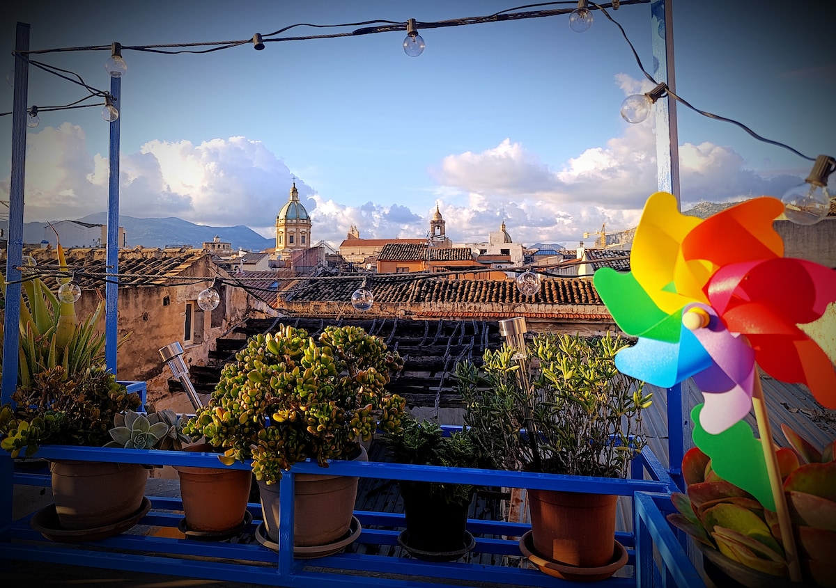 Casa Cutó près de la gare centrale - Appartements à louer à Palerme ...