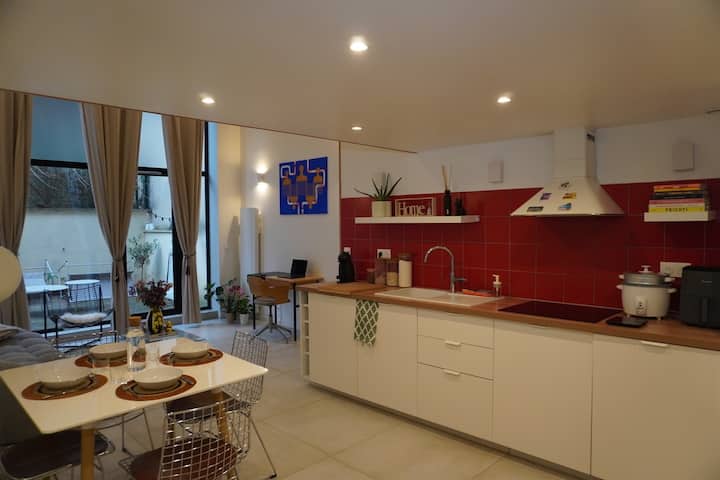 Loft : Havre De Paix - Métro Paris à 10 Mins - Bagnolet