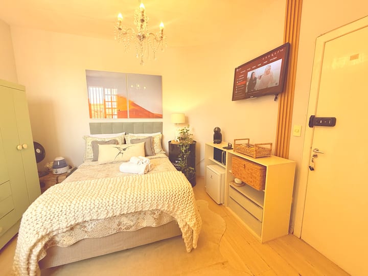 Suíte Essência Charmosa E Funcional Em Sjc - São José dos Campos