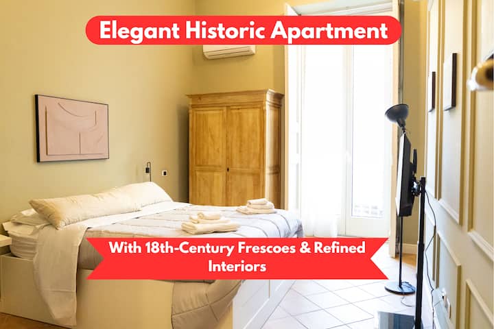 Demeure Historique Avec Fresques Près De La Reggia - Capua