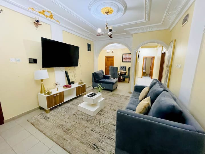 Appart De Luxe 3 Chambres :Clim, Wi-fi, Canal - Douala
