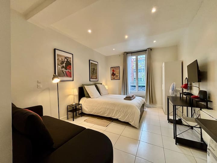 Appartement Calme Proche Montmartre Et Paris - Porte de Saint-Ouen