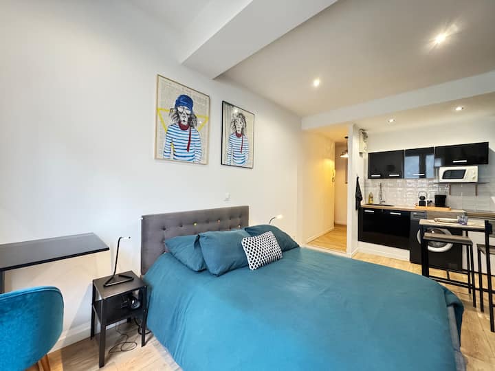 L'orée - Fibre, Centre Ville, Tv, Machine à Laver - Nantes