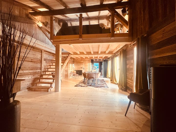 Chalet Cosy Avec Exceptionnelle Vue Panoramique - Bonneville