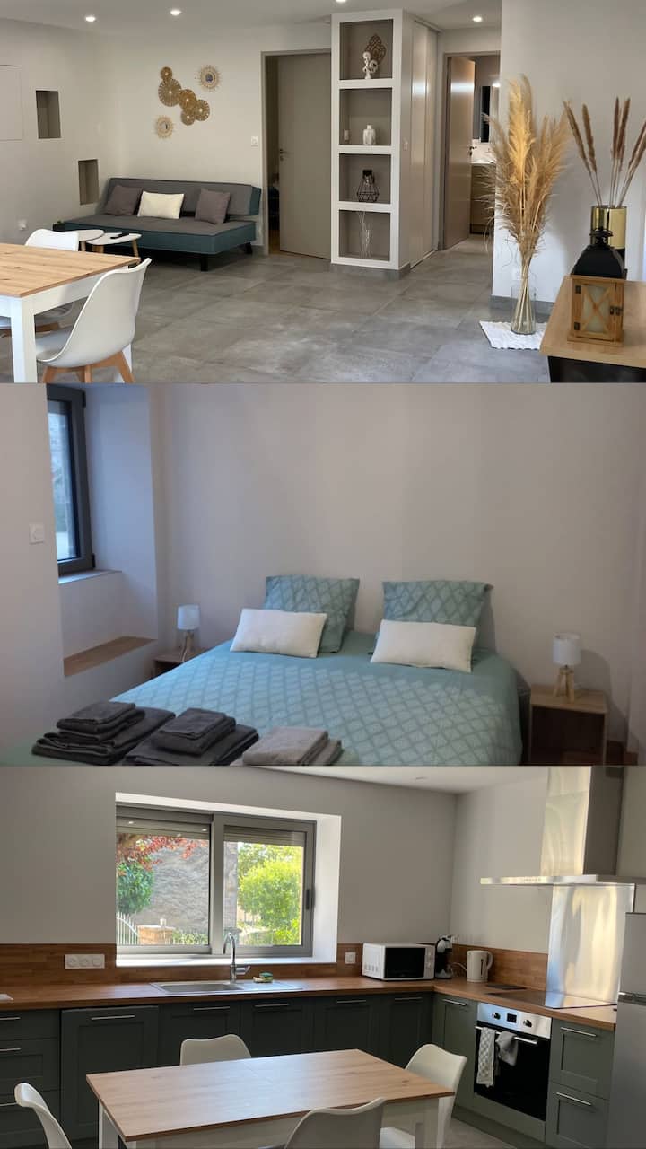 Gîte Cosy Lescale Mâcon 3 Personnes, Proche A6/a40 - Mâcon