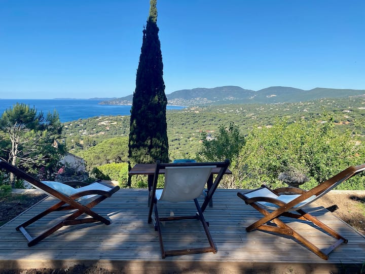 Mas Laurry Gigaro 6 Couchages Vue Exceptionnelle - Ramatuelle