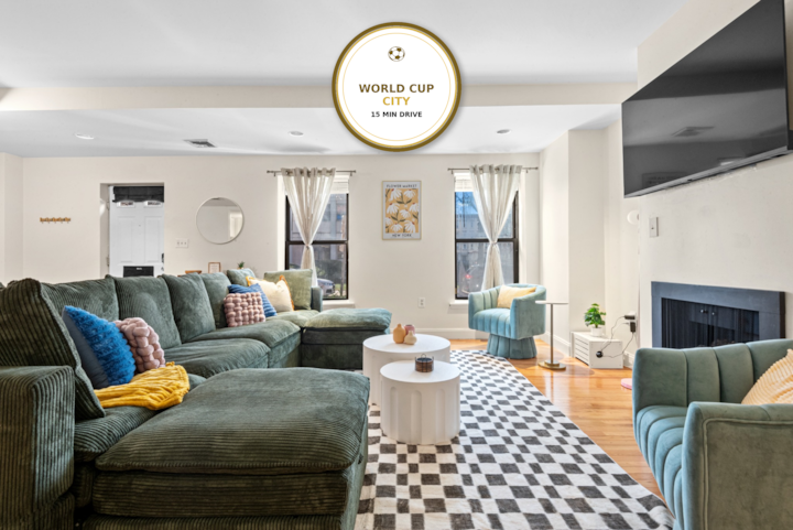 Spacious 3br | 15 Min To Nyc/metlife - World Cup - DreamWorks Water Park, East Rutherford