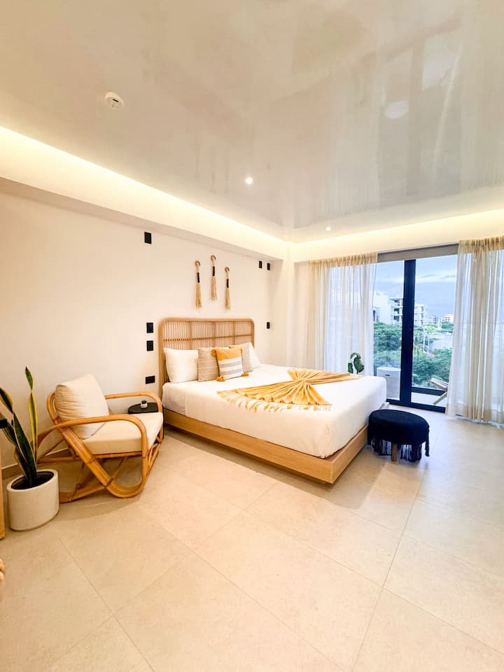 Estudio Coral En La 5 Ta Av. Y Cerca Del Mar - Playa del Carmen