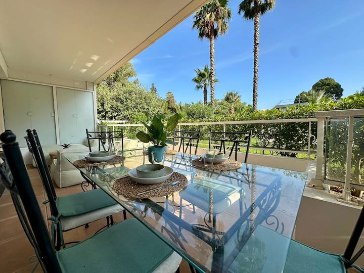 Le Casta – Terrasse Spacieuse – à 2 Min Des Plages - Cannes