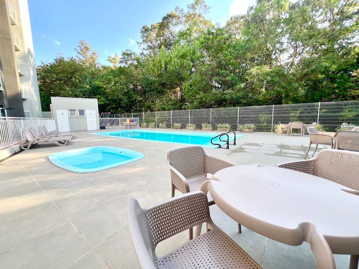 Home Club| 2 Qtos| Piscina| Elevador| Garagem - Toledo