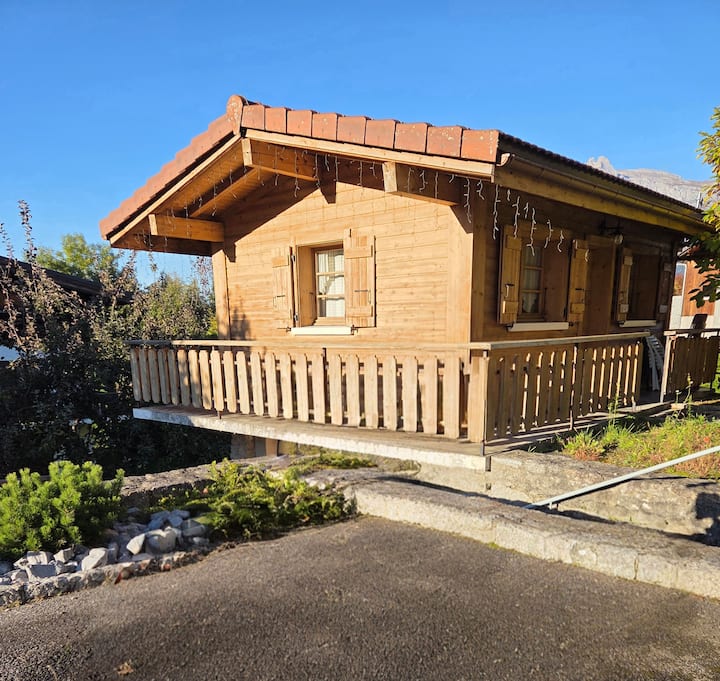 Le Petit Chalet - Cosy Et Rétro, Emplacement Idéal - Sallanches