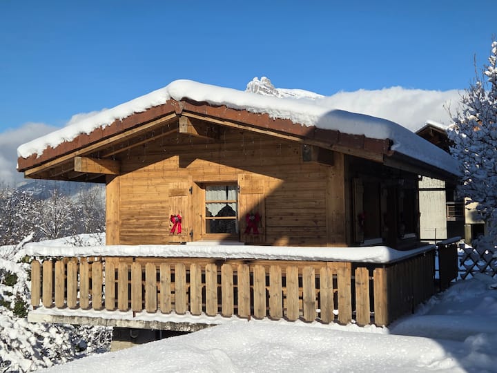 Le Petit Chalet - Cosy Et Rétro, Emplacement Idéal - Combloux