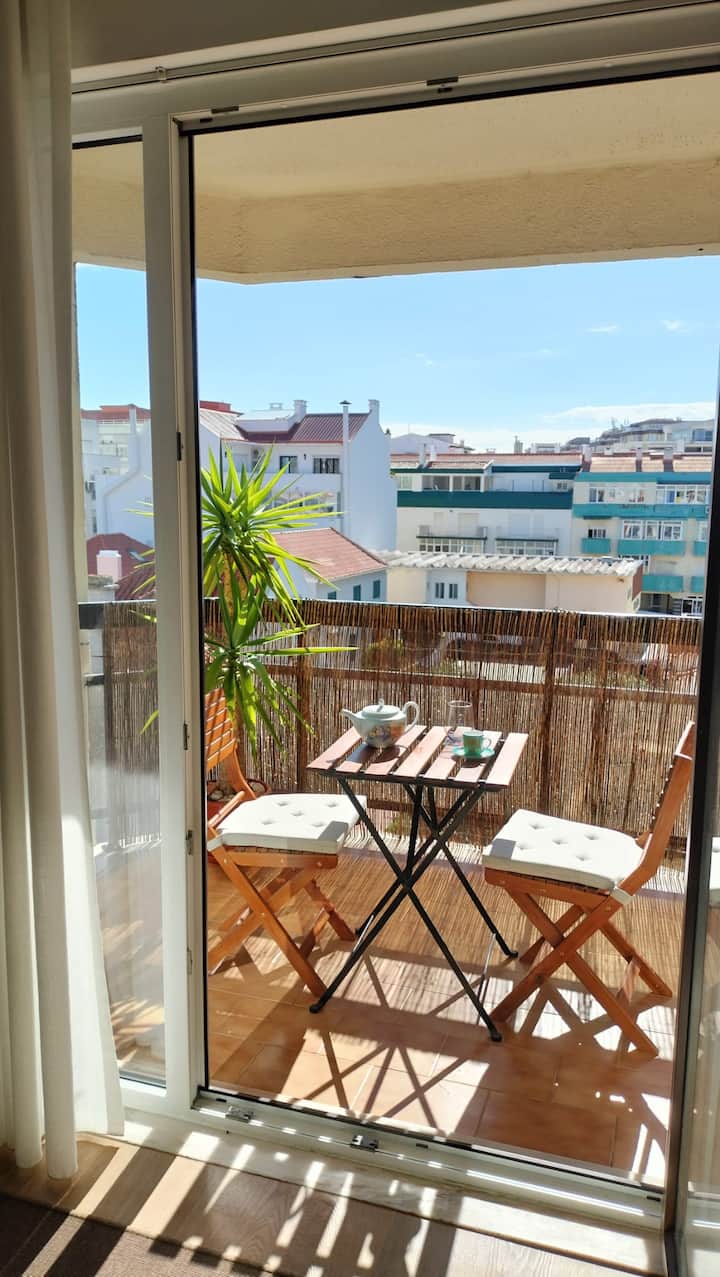 Apartamento Acolhedor Com Vista Mar - Costa da Caparica