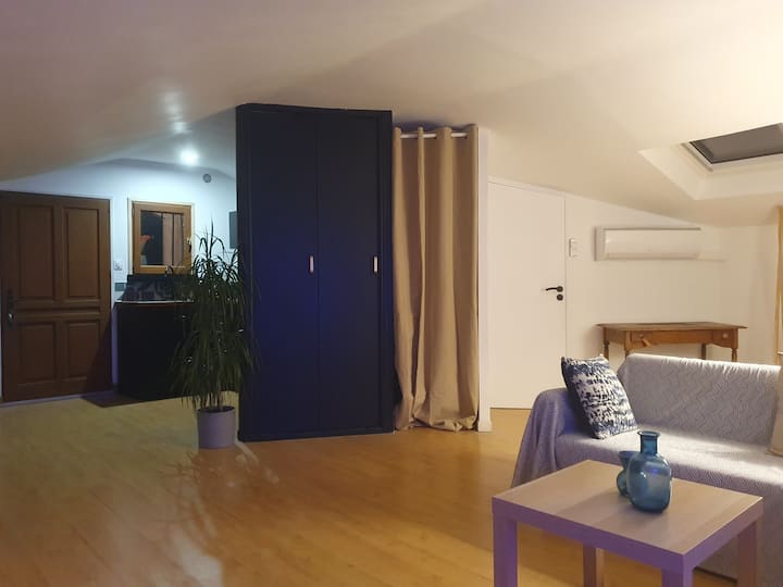 Grand Studio Mansardé - La Ciotat