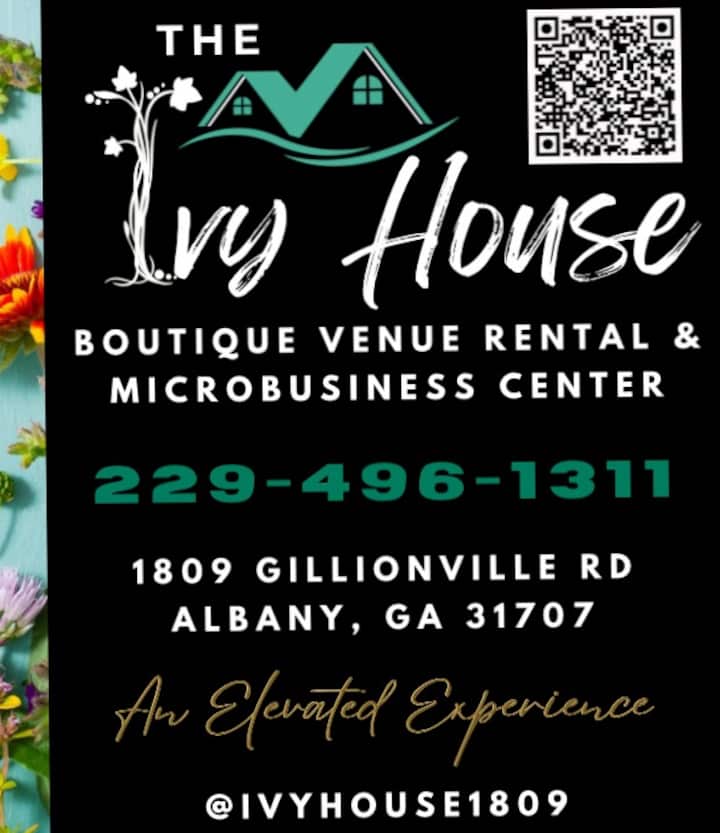 Ivy House Venue (50 Ppl) Day Rental - Albany, GA