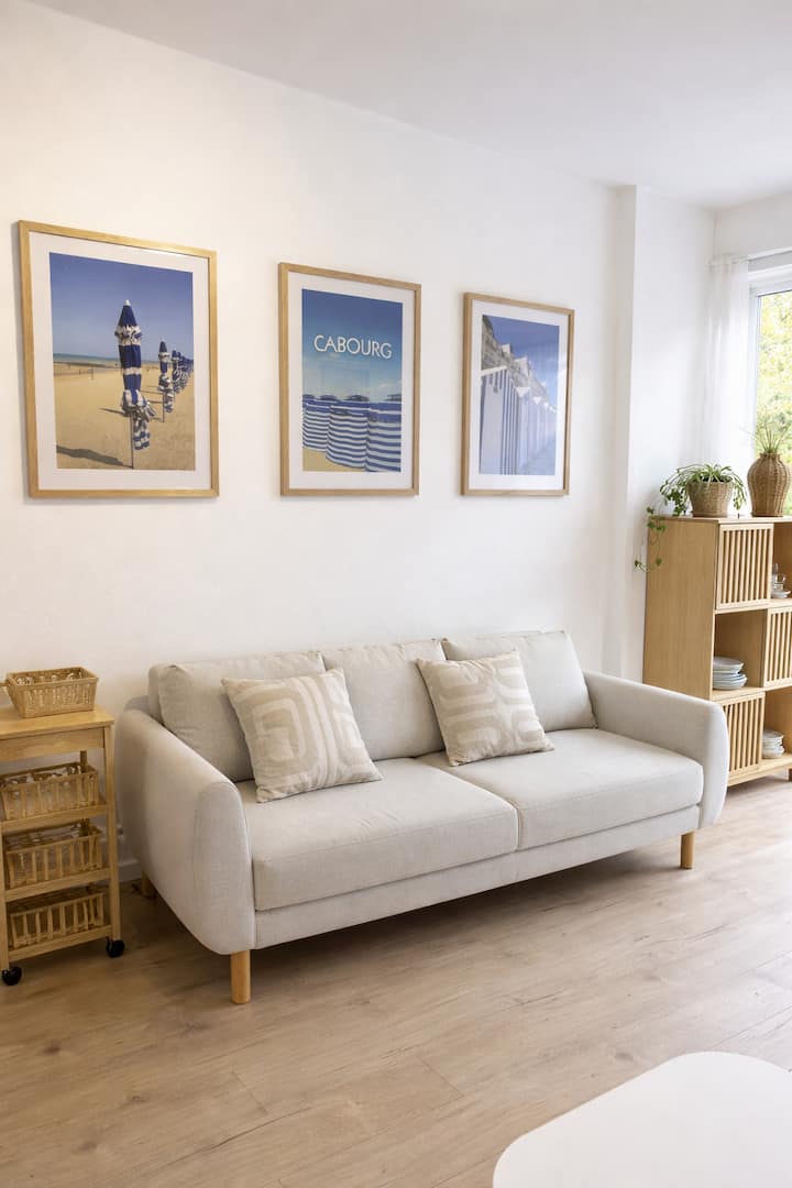 Appartement T2 Lumineux à Cabourg -Tout à Pied ! - Plage de Cabourg