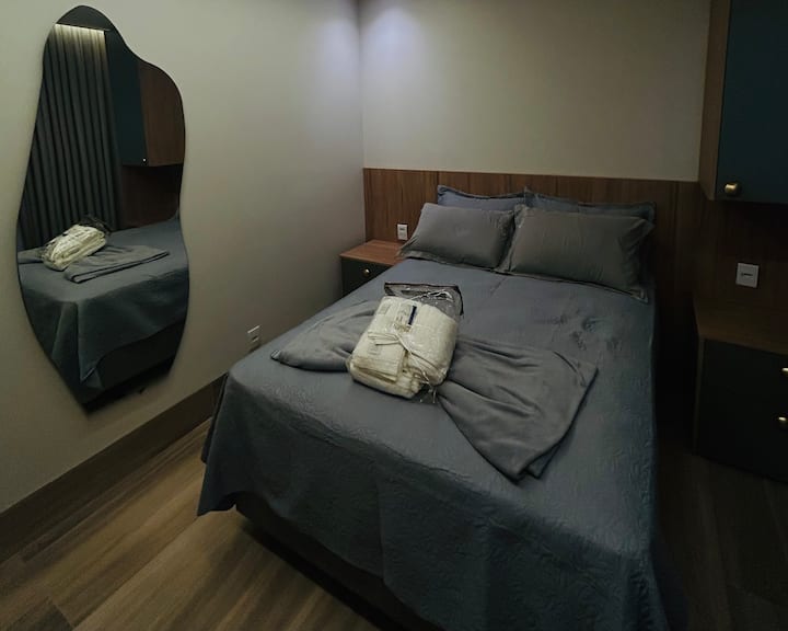 Apartamento-302 Novo Seu Lar Moderno/aconchegante - Cuiabá