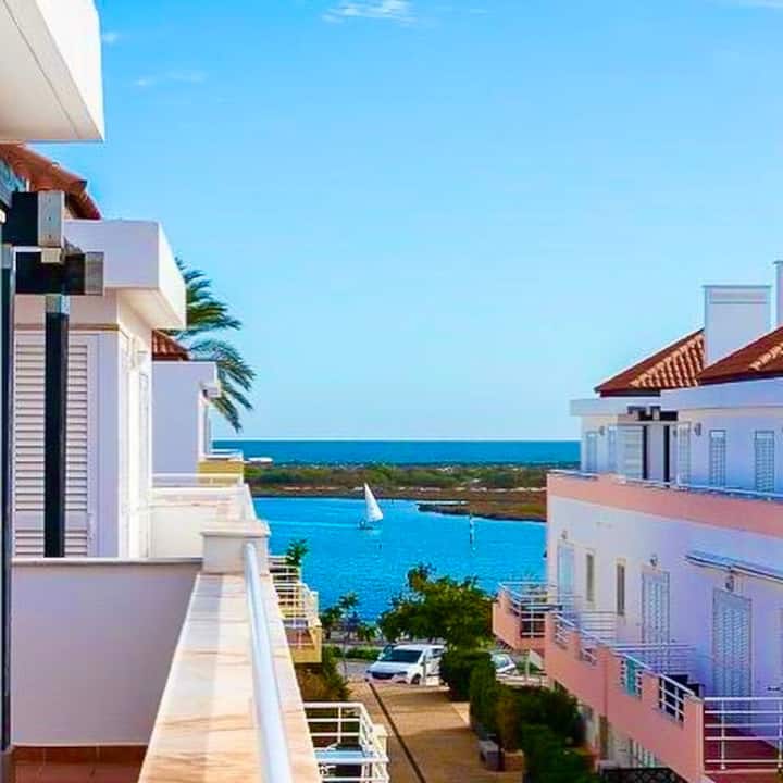 Ria Seahouse Duplex Em Cabanas Com Vista Ria E Mar - Tavira