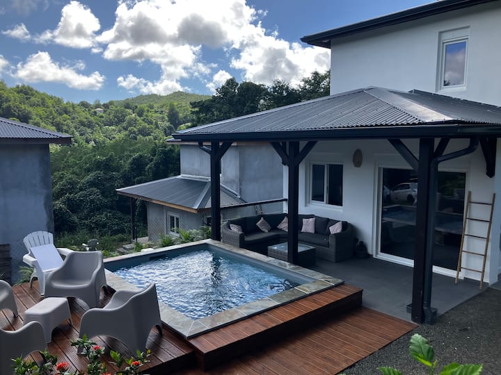 Villa Bangkok, Charme, Nature Entre Terre Et Mer - Martinique