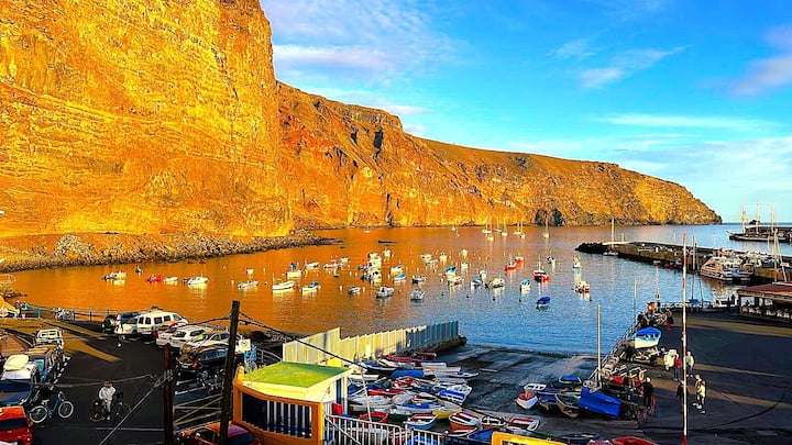 Vistas Del Muelle De Vueltas Ii - Valle Gran Rey