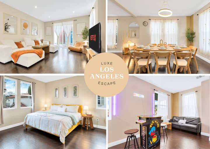 Modern La Home | Sleeps 11•king Bd | 15mintodtla - El Monte