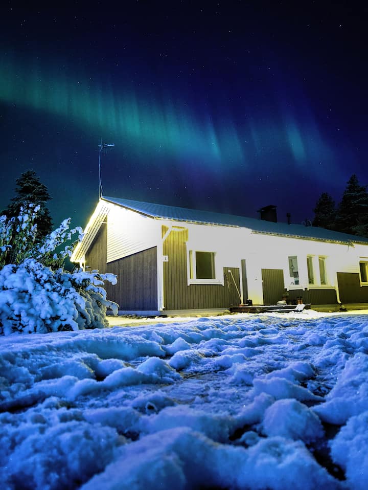 Omakotitalo Rauhallisella Paikalla Rukan Vieressä - Kuusamo