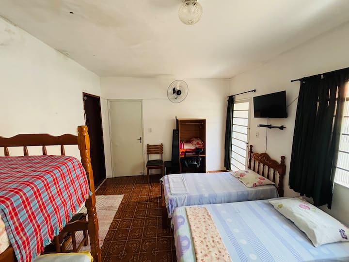 Ambiente Familiar Super Acomodável
E Seguro - Aparecida