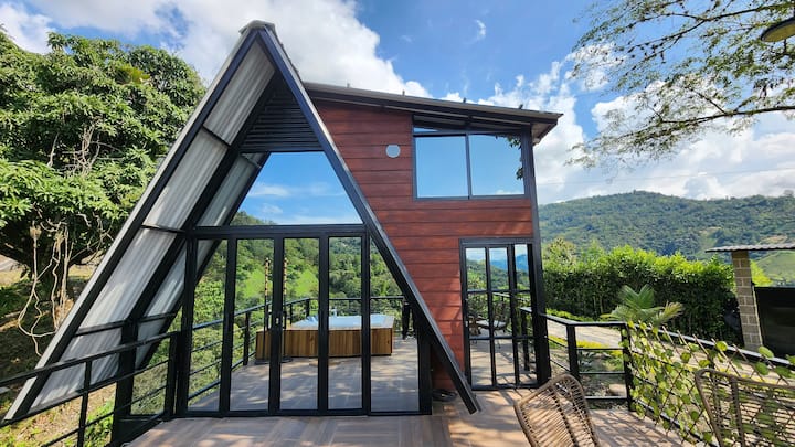 Loft Vintage Privado, Cabaña De Lujo En La Montaña - La Vega