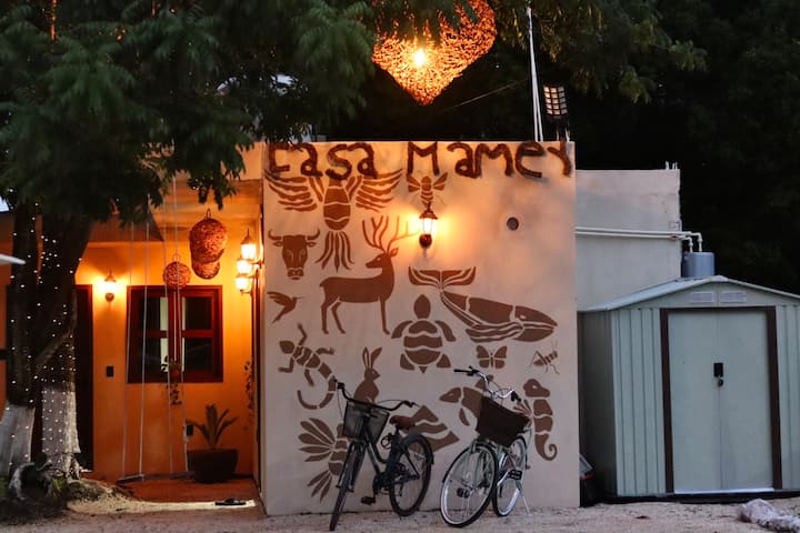 Casa 2 Cuartos, 2 Baños Y Jardín, Gran Ubicación - Bacalar