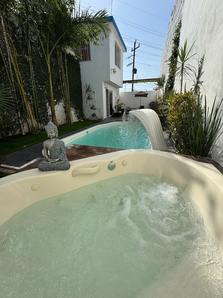 Casa Con Alberca Y Jacuzzi 4 Habs - タンピコ