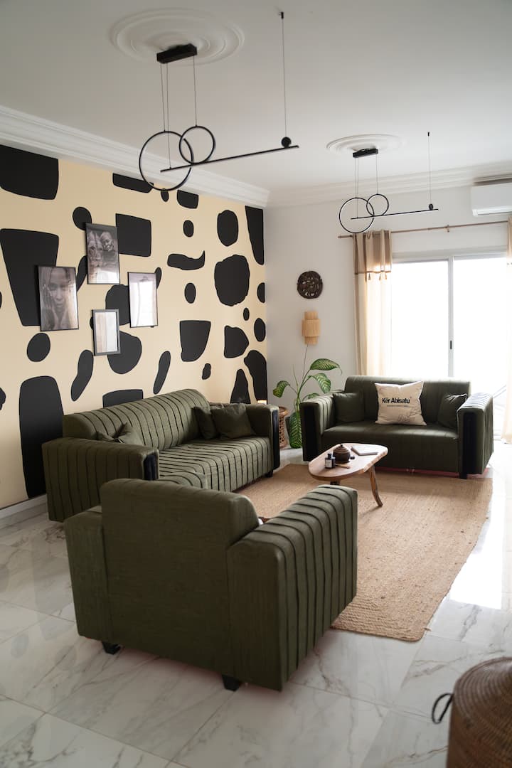 Modern Spacious Retreat 3br + 4bath Yoff Vdn Beach - Dakar