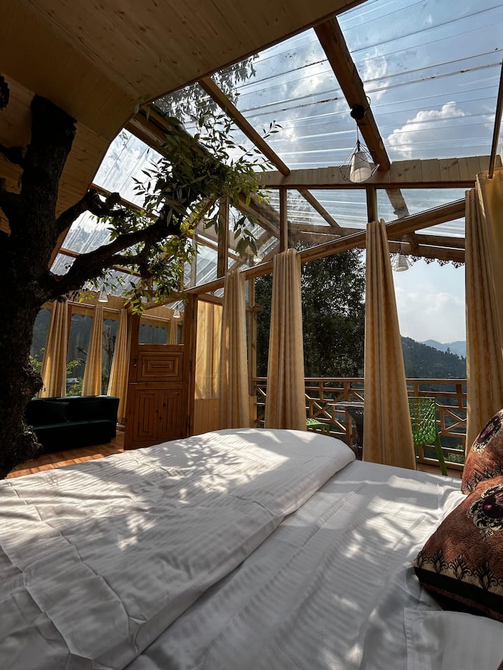 Jibhi Nest Treehouse : Luxury Valley Panormas - Jibhi