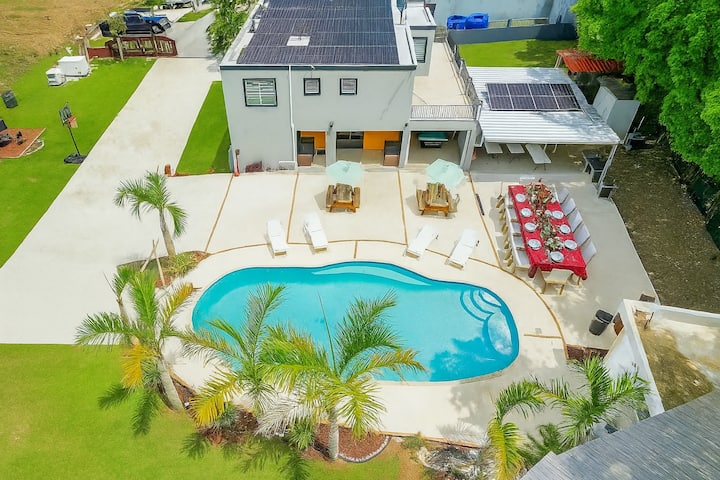 Villa Con Piscina Privada A 15 Mins De La Playa - Puerto Rico