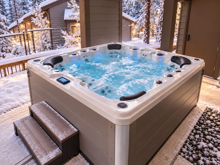 Lux 4bdrm+pvt Loft, Hot Tub, Sauna, Ski Shuttle - Tahoe City, CA