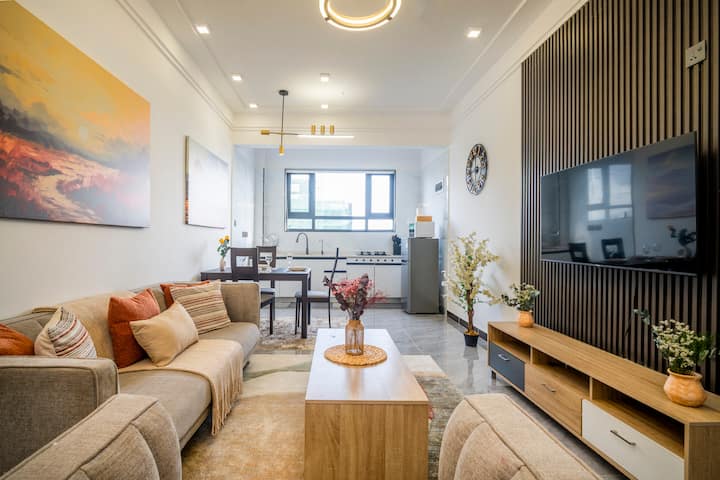 Exquisite Apartment| Pool, Gym, City View - Kenya