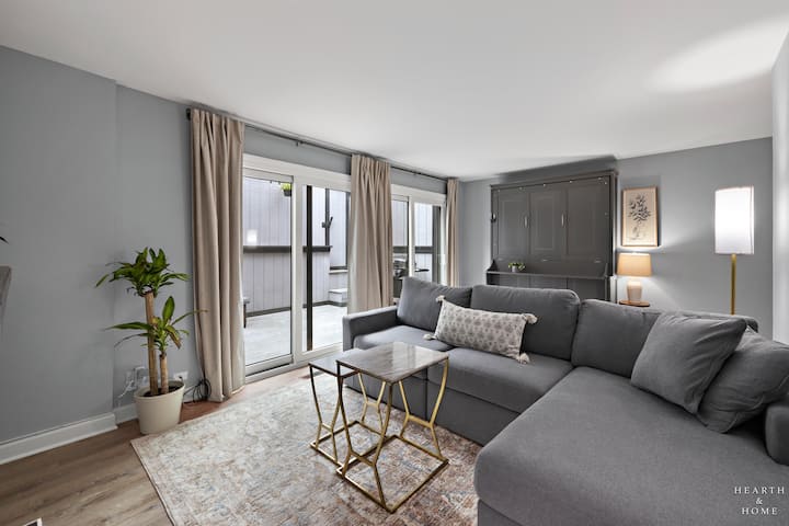New! O'hare Cozy Home /Patio/ Free Prk/king Bed - Chicago