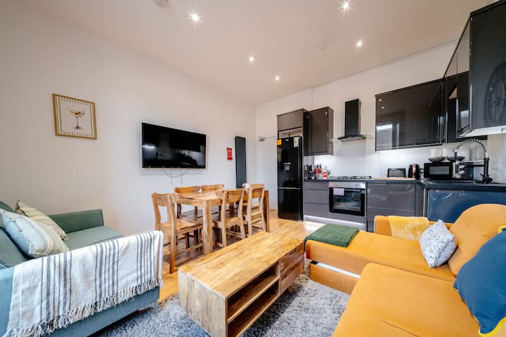 Duplex Penthouse - 10 Guests 7 Beds 15' Centre - Edinburgh