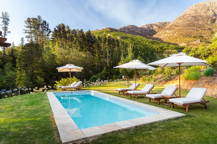 Mont Bleu Guesthouse - Mountain Room - Franschhoek