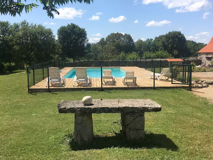 Maison De Famille En Pleine Nature Avec Piscine - Rocamadour