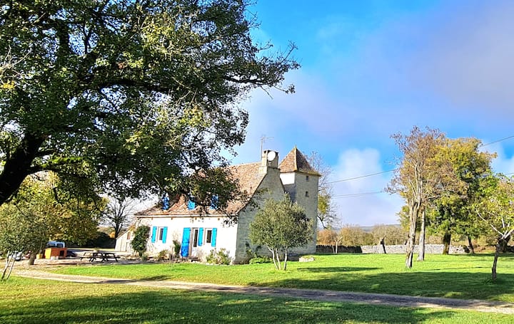 Domaine Avec Piscine - Chez Georges & Georgette - Lot