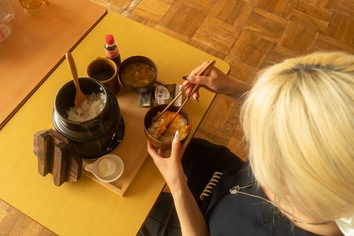 【焚き火・泊まれる小学校】秘密基地ベッド・女性専用シェアルーム/ 朝食付き - 요네자와시