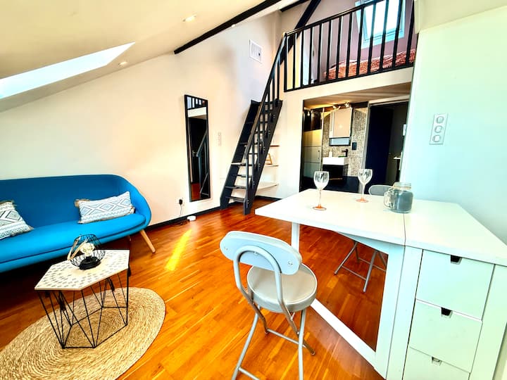 Mezzanine Cozy & Lumineuse En Centre Ville - Dijon