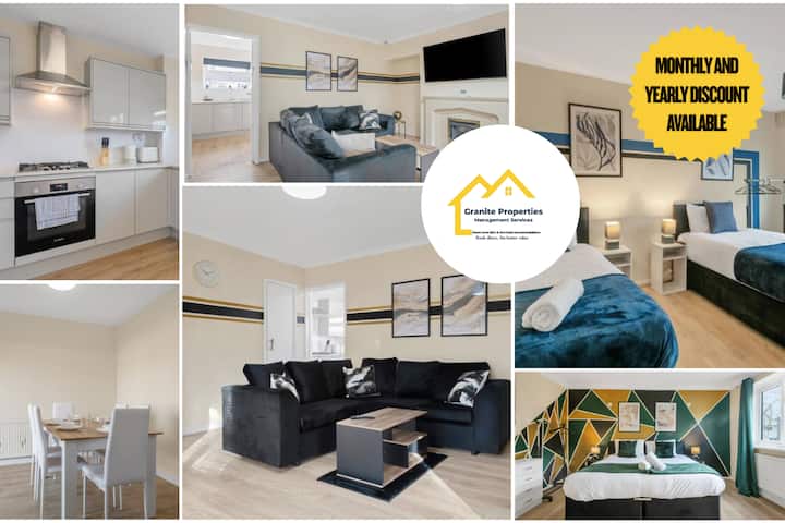 Contractors Home | Parking | Wifi | 22% Discount - Leicester