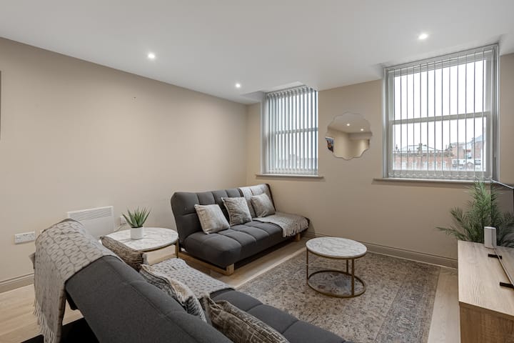 Large City Centre Apt With 4 Beds - Free Parking - West Yorkshire