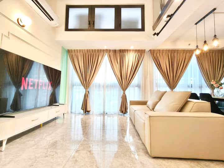 Asg11-duplex With 2 Queen Beds-bukit Bintang|agile - Kuala Lumpur
