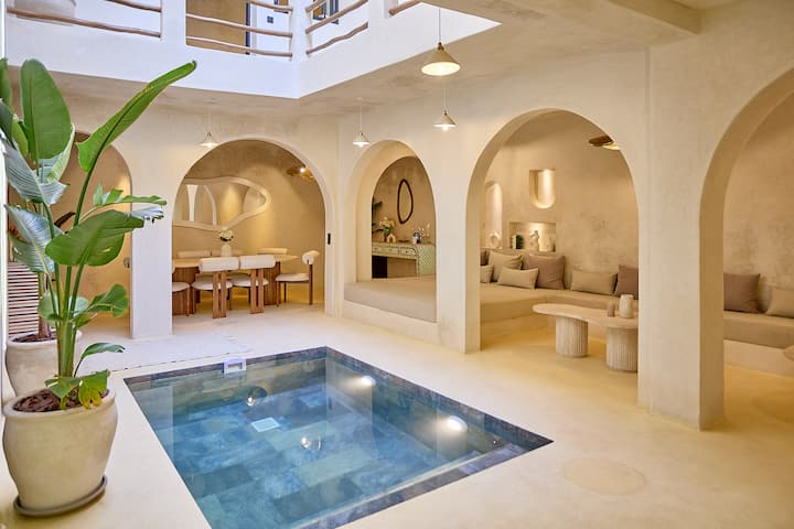 Riad Privé - Piscine - Petit Déj - Souk 1 Min - Marrakech