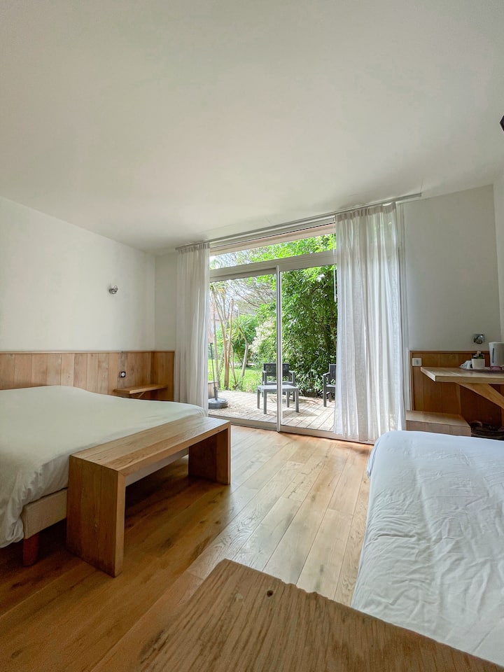 Chambre 1 Familiale Pmr L'écureuil - Mimizan